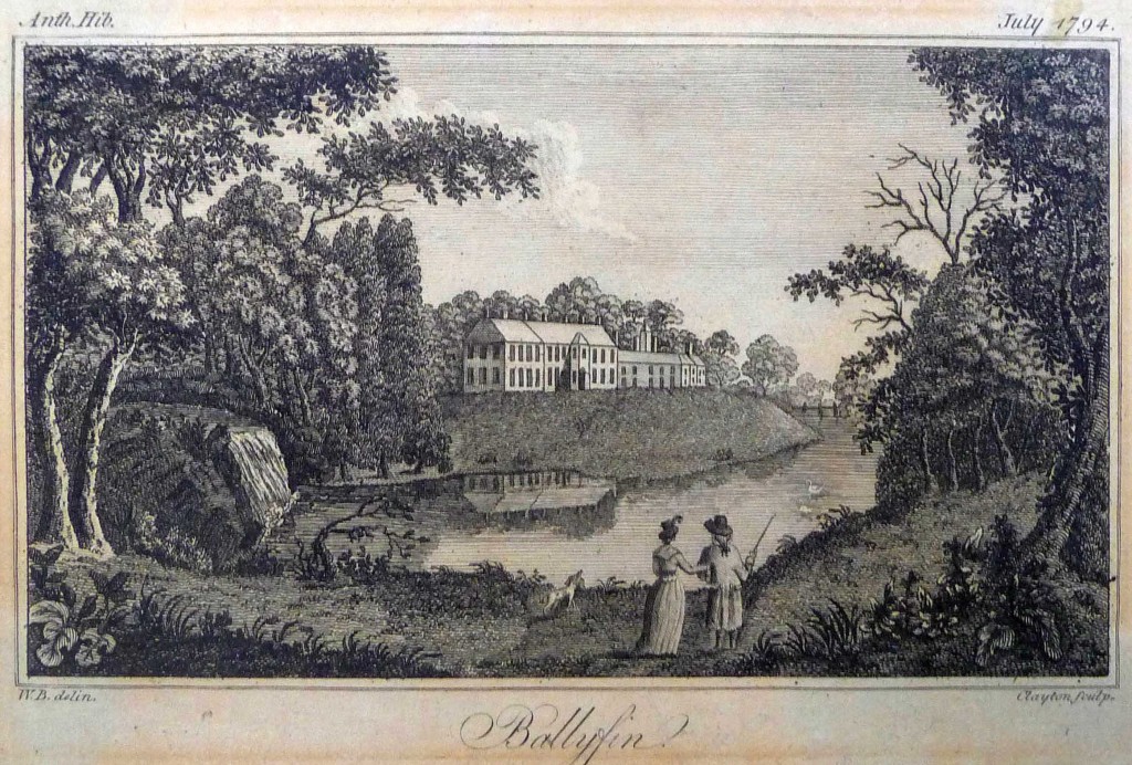 A map of Ballyfin demesne 200 years ago – History Ireland