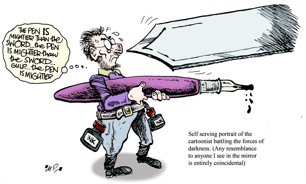 The cartoonist as outsider: the case of Martyn Turner – History Ireland